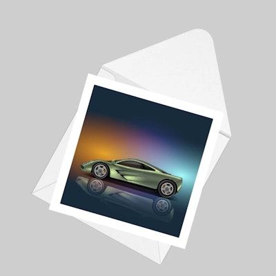 Car Greetings Cards for petrol head in your life!